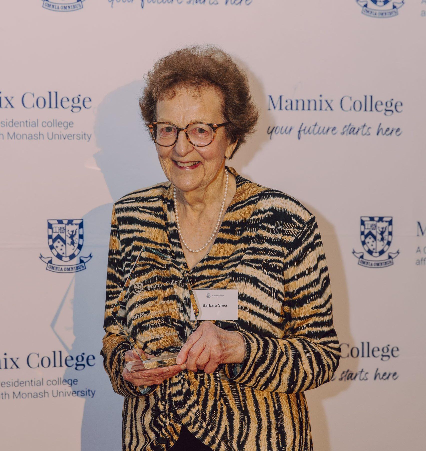 2023 Staff Recognition Award: Barbara Shea - Mannix College